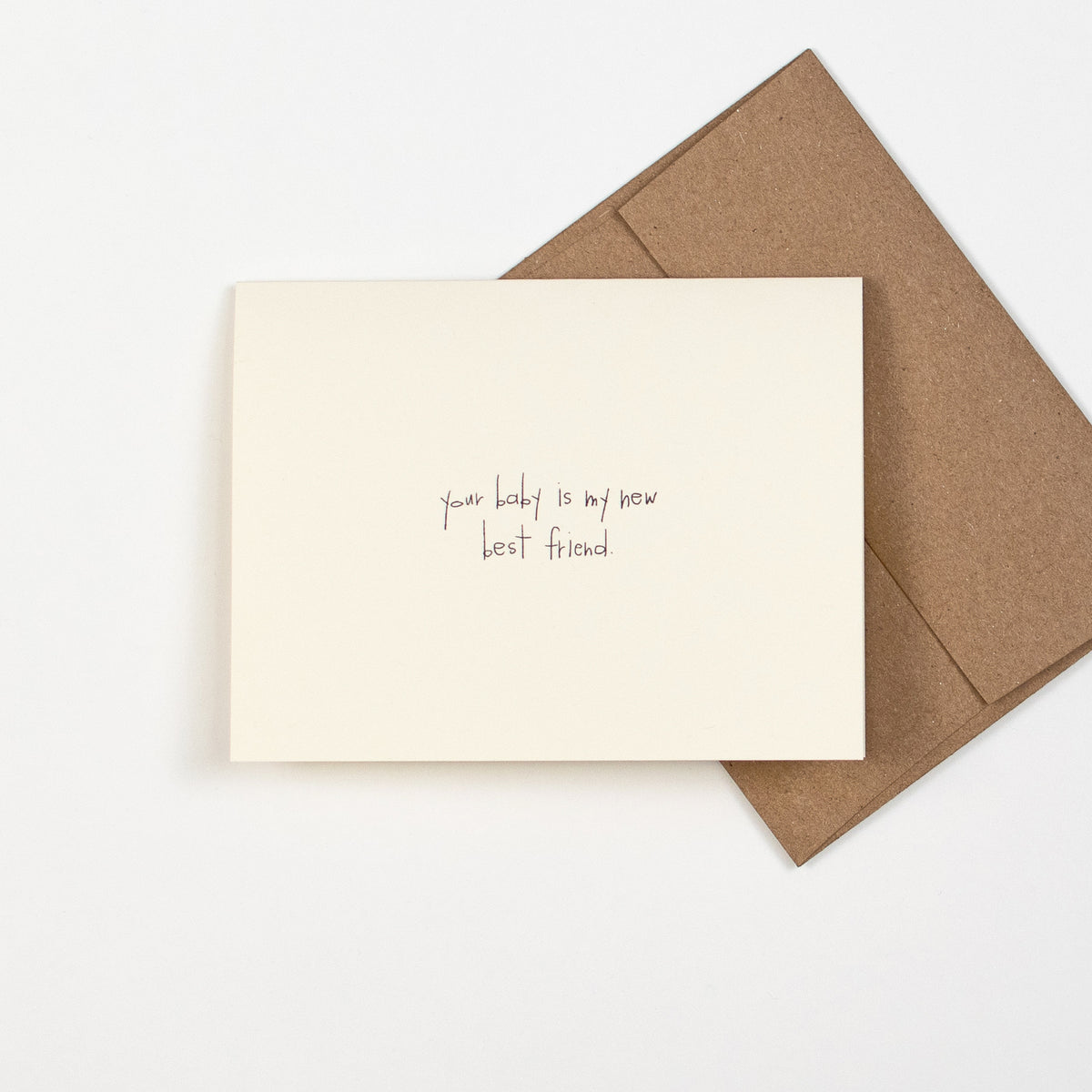 Baby BFF Card – Pure Colour Baby